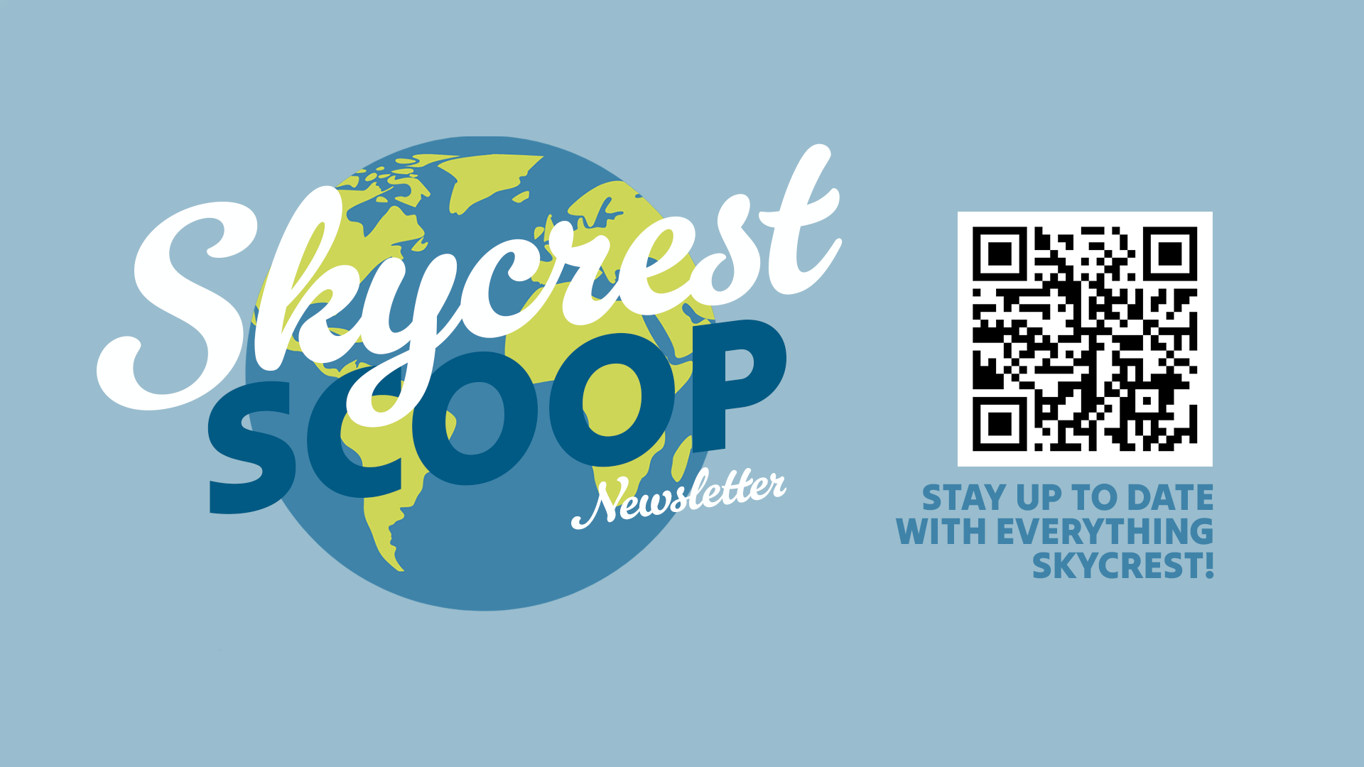 Skycrest Community Church – Make Friends – Meet Needs- Make Disciples